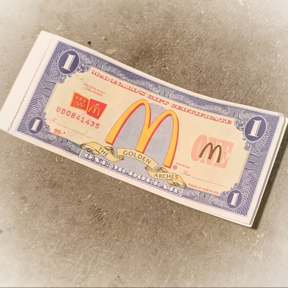 McDonald’s | Other | Mcdonalds 999 Collectible Certificate | Poshmark